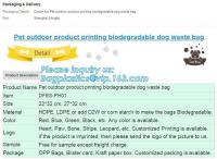China Waste Poop Bag Eco Friendly Dog Products , Bone Shape Dog Poop Waste Garbage Bag for sale