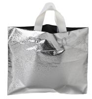 China Custom print ldpe hdpe die cut handle carry poly apparel plastic merchandise gift packaging polythene shopping bag with for sale