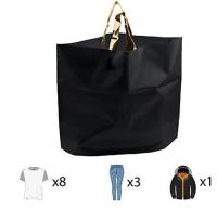 China Custom print ldpe hdpe die cut handle carry poly apparel plastic merchandise gift packaging polythene shopping bag with for sale