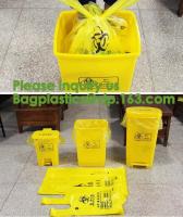 China Autoclavable Polypropylene Bags , Plastic Biohazard Bags Removal And Burial for sale