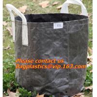 China Potato Grow Biodegradable Garden Bags Vegetable Patio Container Pp Fabric Leaf Waste for sale