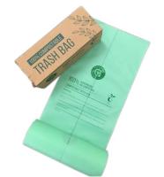 China eco friendly biodegradable plastic compostable garbage bags, compostable biodegradable printed charity donation bag for sale