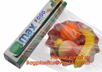China PE Cling Film Heavy Duty Zipper Bags LDPE Wrap / Fresh Wrap Vent Hole for sale