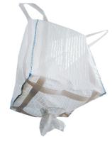 China Firewood / Sand PP Woven Big Bag 500kg -1500kg Flat Bottom Open Mouth Virgin for sale