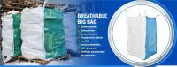 China 1 Ton Jumbo Bag Pp Woven 100% Virgin Resin 500 Kg 1 Ton Big Bga FIBC for sale
