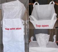 China 1 Ton Woven Fabric FIBC Jumbo Bags , Fibc Bulk Bags Anti Static Super Sack for sale
