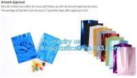 China Medical Industry Use Packaging, WEED Seeds Packaging / Kraft Paper Zip Lock Bags With Zipper, Smell Proof Promotion Chil for sale