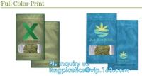 China Medical Industry Use Packaging, WEED Seeds Packaging / Kraft Paper Zip Lock Bags With Zipper, Smell Proof Promotion Chil for sale