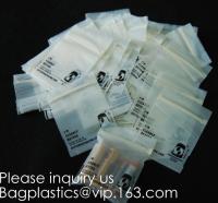 China PLA Biodegradable Cornstarch minizip grip Bags, Organic Slider Zipper Bag, Eco Firendly, Compostable Garment Apparel pac for sale