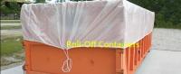 China Roll-Off drawstring Containers liner Drawstring Dumpster Container Liners, Drawstring Open Top Dumpster Container Liners for sale