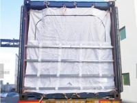 China 40 foot multifuction perfessional bulk container dry liners, 20 or 40 foot white flexible bulk container liners, bagease for sale