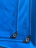 China STRONG SEWING BLUE COATING WATERPROOF PE MATTRESS COVERS,REINFORCED PORTABLE MULTI-PURPOSE POLYTHYLENE TARPAULIN, NYLON for sale