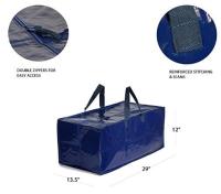 China Heavy Duty Extra Large Storage Bags Moving Bag Totes Essentials, Moving Supplies, Clothing Storage Bags for sale