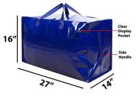 China Clothes Pack Moving, Camping, Christmas Decorations Storage Extra Large Heavy Duty Reusable Storage Moving Bags for sale