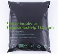China Compostable Corn starch Mail Bag Biodegradable Eco Envelope Postal Mailing Bag Waterproof Self-Seal Courier Bags for sale