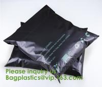 China Compostable Corn starch Mail Bag Biodegradable Eco Envelope Postal Mailing Bag Waterproof Self-Seal Courier Bags for sale