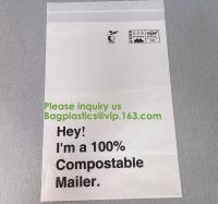 China Mailer Biodegradable Posting Bag Shipping Bag For Clothing Apparels Luxury Bags Mail Packaging Mailing Bags for sale