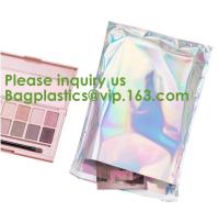 China Holographic Mailing Compostable Bags Eco Poly Mailer With Handle Shipping Envelopes Eco Friendly Poly Mailer Bag for sale