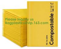China Compostable Padded Packaging Wrap Envelopes Pouches Eco Friendly Self Seal Bag Self Adhesive Durable Waterproof Tearproo for sale