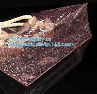 China Travel Environmental PVC SHOPPING BAGS / Storage Clear Stadium Bag Cosmetic Bag With Zipper PVC BEACH BAG for sale
