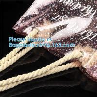 China Travel Environmental PVC SHOPPING BAGS / Storage Clear Stadium Bag Cosmetic Bag With Zipper PVC BEACH BAG for sale