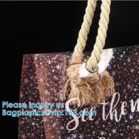 China Travel Environmental PVC SHOPPING BAGS / Storage Clear Stadium Bag Cosmetic Bag With Zipper PVC BEACH BAG for sale
