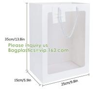China Flower Bouquet Gift Bags With Handles, Wedding Party favor bags holidays and festivals gift wrap package for sale