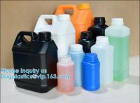 China Square Plastic Jug Container, Gallon Big Hdpe Plastic Juice Bottle Milk Bottle With Handle For Drinks Water for sale