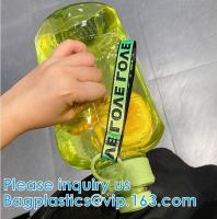China Water Bottles Fitness Gym Sports Jug Big Capacity Plastic eco friendly Water Bottle with Straw Drinking for sale
