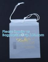 China Biodegradable Patient Belonging Bag With Rigid Handle OEM Available, Drawstring bags, hotel laudry sacks for sale