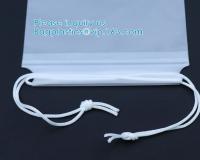 China Biodegradable Patient Belonging Bag With Rigid Handle OEM Available, Drawstring bags, hotel laudry sacks for sale