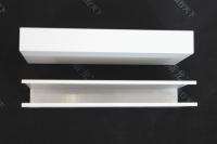 China Suspended White U - Aluminum Profile Screen Ceiling Linear Strip Ceiling Panel for sale