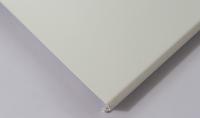 China White Powder Coating C300 Suspended Aluminum Strip Ceiling Metal Aluminium Panel Cut Edge for sale
