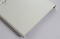 China White Powder Coating C300 Suspended Aluminum Strip Ceiling Metal Aluminium Panel Cut Edge for sale