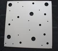 China Modern Perforated Anti-rust Aluminum Galvanized Steel Ceiling Suspension System  595x595mm for sale