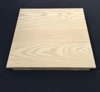China Rust Proof Commercial Ceiling Tiles Clip In Ceiling Wooden Sound Absorption for sale