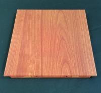 China Polyester Powder Coated Wooden Decorated Ceiling Tiles 300x300 Or 600x600mm for sale