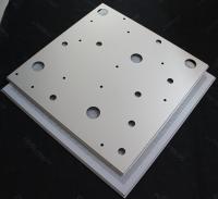 China CNC Perforated Lay In Ceiling Tiles 600x600mm False Ceiling Panel RAL9010 for sale