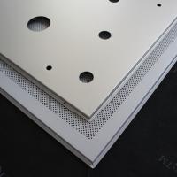 China CNC Perforated Lay In Ceiling Tiles 600x600mm False Ceiling Panel RAL9010 for sale