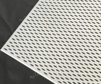 China Leaf Shaped Fireproof Clip In Ceiling Perforated Aluminum Acoustic False Ceiling for sale