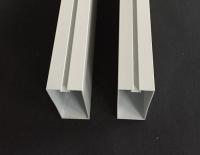 China Moisture Proof Commercial Ceiling Tiles , White Aluminum Profile Sound Baffles Ceiling for sale