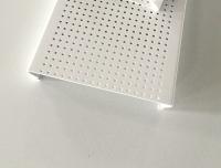 China White Powder Coated Aluminium Strip Ceiling , C- shaped Sheet Metal Ceiling for sale
