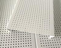 China White Powder Coated Aluminium Strip Ceiling , C- shaped Sheet Metal Ceiling for sale