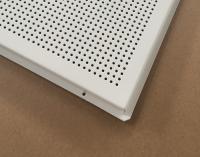 China 595x1195mm Galvanized Steel Acoustic Ceiling Tiles For Shopping Malls for sale