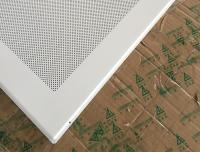 China Perforated Aluminum / Metal Soundproof Ceiling Panels , Fire Resistant Ceiling Tiles Dia 1.8mm for sale