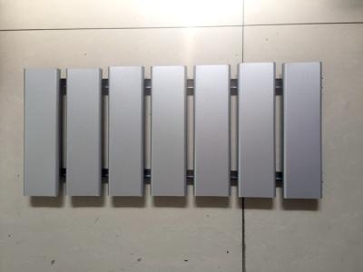China Aluminum / Galvanized 84R Suspended Linear Metal Ceiling for Interior Decoration for sale