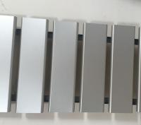 China Aluminum / Galvanized 84R Suspended Linear Metal Ceiling for Interior Decoration for sale