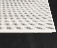 China Fireproof Perforated Aluminum 0.7mm Thickness / Metal False Ceiling Tiles 600 X 600mm for sale