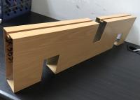 China Suspended Commercial Metal Baffle Ceiling Panel Pre - Paint Coating / Powder Coated for sale