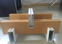 China Suspended Commercial Metal Baffle Ceiling Panel Pre - Paint Coating / Powder Coated for sale
